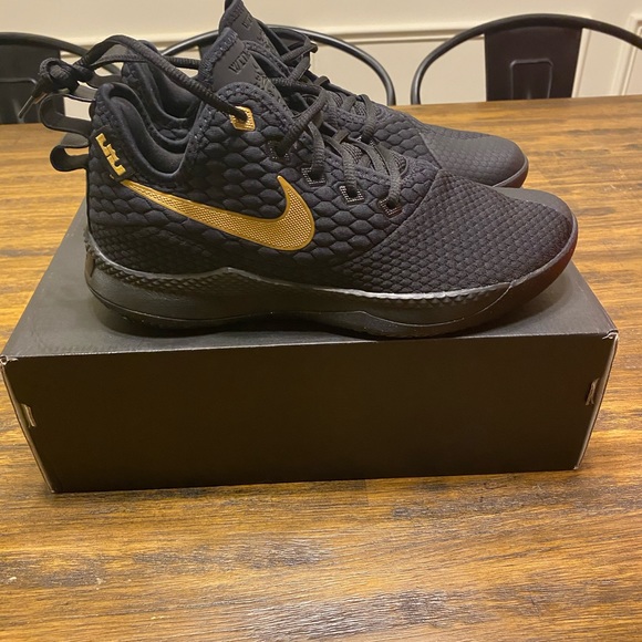 Nike | Shoes | Nike Lebron Witness 3 Black Gold | Poshmark